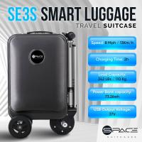 China Smart Rideable Suitcase 26L, Lightweight Electric Luggage Scooter For Travel With Digital Lock, Waterproof And Lightwei for sale