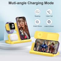China Wireless Charger 3 in 1 Wireless Charging Station, 15W Fast Wireless iPhone Charger for iPhone 15/14/13/12/11/Pro/Max/X for sale