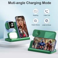 China 3 in 1 Charging Station for iPhone, Wireless Charger for iPhone 15 14 13 12 11 X Pro Max & Apple Watch - Wireless Charg for sale