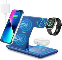 China Wireless Charging Station for iPhone and Apple Watch Fast Charger for AirPods Pro 3 2 for sale