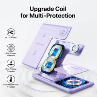 China Wireless Charging Station for iPhone and Apple Watch Fast Charger for AirPods Pro 3 2 for sale