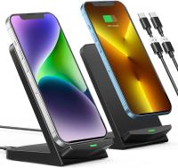 China Wireless Charger for iPhone iWatch Airpods LED Indicator and User-Friendly Design for sale