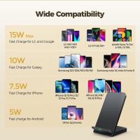 China Wireless Charger for iPhone iWatch Airpods LED Indicator and User-Friendly Design for sale