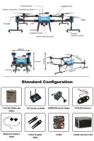 China High efficiency agriculture Liters spraying drone agri agro spraying wifi plant drone for sale