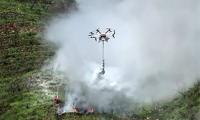 China 30kg Payload Customzied Long Range Fire Fighter Uav Remote Control Firefighting Fire Control Drone Can Carry Fire for sale