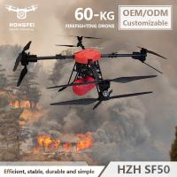 China 30kg Payload Customzied Long Range Fire Fighter Uav Remote Control Firefighting Fire Control Drone Can Carry Fire for sale