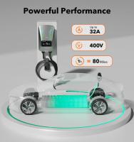 China EU-AC07 Low Price 32A 7kw Type 2 European Standard Electric Charger Car Station Ev Fast Charge for sale