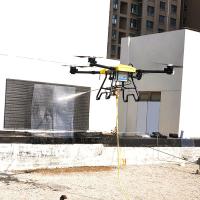 China Heavy Lift Delivery Payload Fire Fighting Drone With Drop Cage Fire Fighter Cleaning Window Wifi Drones for sale