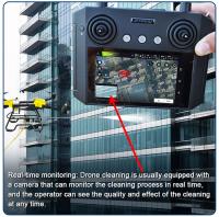 China Heavy Lift Delivery Payload Fire Fighting Drone With Drop Cage Fire Fighter Cleaning Window Wifi Drones for sale