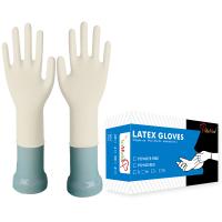 China 6 Mil Powderless Latex Gloves Size S M L XL Latex Powder Free Disposable Gloves For Industrial Application for sale