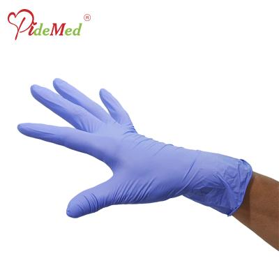 China 5mil - 6mil Powder Free Nitrile Gloves Non Sterile Medical Nitrile Gloves for sale