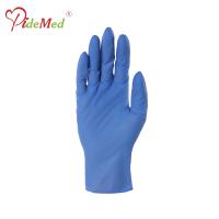China 4mil Nitrile Disposable Gloves Powder Free Black Nitrile Hand Gloves Disposable Non Sterile for sale
