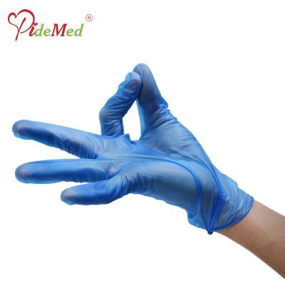 China Durable Powdered Vinyl Gloves Easy Donning Latex Free Powdered Gloves 4 Mil for sale