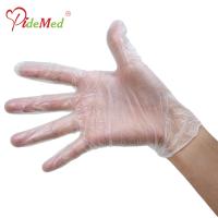 China Disposable Powdered Vinyl Gloves Chemical Resistant / Moisture Resistant 4 Mil Vinyl Gloves for sale