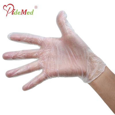 China Disposable Powdered Vinyl Gloves Chemical Resistant / Moisture Resistant 4 Mil Vinyl Gloves for sale