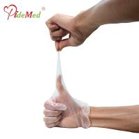 China Ambidextrous Vinyl Non Sterile Gloves Clear Disposable Vinyl Gloves For Salon Use for sale