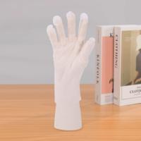 China Lightweight Single Use Vinyl Gloves Beaded Cuff Vinyl Disposable Gloves for sale