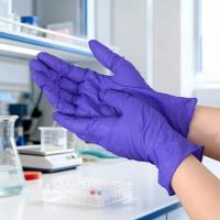 China 5mil - 6mil Powder Free Nitrile Gloves Non Sterile Medical Nitrile Gloves for sale