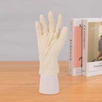 China CE Certified Powder Free Latex Gloves AQL 1.5 Low Protein Latex Gloves Single Use for sale