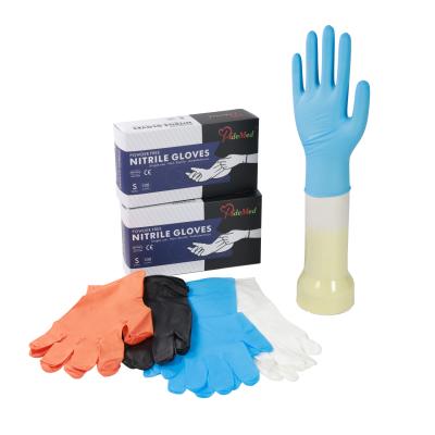 China Dental Use Ambidextrous Nitrile Gloves CE Certified Nitrile Gloves For Medical Use for sale