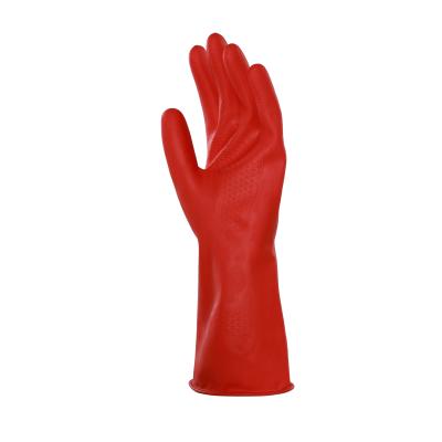 China Anti Slip Grip Garden Work Gloves 18 Mil - 22 Mil Protective Cleaning Gloves for sale