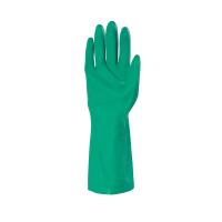 China Natural Latex Housework Gloves Puncture Resistant Rubber Cleaning Gloves Palm Textured for sale