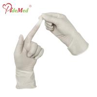 China High Elasticity Non Powdered Latex Gloves Waterproof Latex Powder Free Examination Gloves For Dental Use for sale