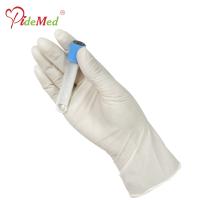China EN 455 Standard Powder Free Latex Gloves Polymer Coated Latex Exam Gloves White for sale
