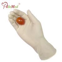 China Comfortable Fit Restaurant Latex Gloves Natural White Latex Gloves For Food Handling for sale