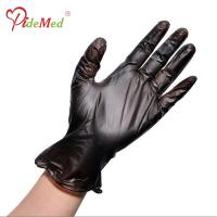 China 5 Mil Powder Free Vinyl Gloves Medium Vinyl Latex Free Gloves AQL 2.5 for sale