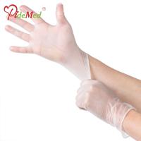 China Food Grade Disposable Food Safe Gloves Non Sterile Latex Free Vinyl Disposable Gloves for sale