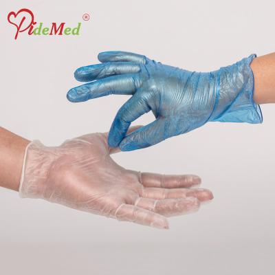China Medical Grade Powder Free Vinyl Exam Gloves Puncture Resistant 5 Mil Vinyl Gloves Durable for sale