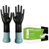 China 5 Mil Powder Free Vinyl Gloves Medium Vinyl Latex Free Gloves AQL 2.5 for sale