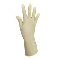 China Natural Rubber Latex Powder Free Gloves OEM Disposable Surgical Gloves Natural White for sale