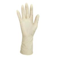 China Natural Rubber Latex Powder Free Gloves OEM Disposable Surgical Gloves Natural White for sale