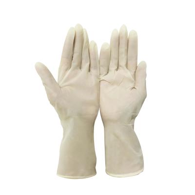 China 6.0 - 8.5 Powder Free Latex Surgical Gloves CE Certified Surgical Hand Gloves For Hospital Use for sale