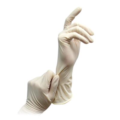 China CE / ISO / EN455 Sterile Latex Gloves Medical Powderless Surgical Gloves For Operating Room for sale