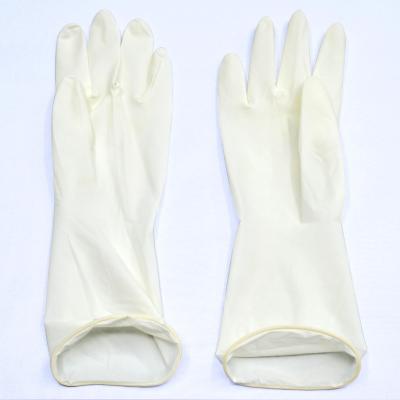 China Tear Resistant Powdered Latex Surgical Gloves CE / EN 455 Dental Surgical Gloves for sale