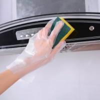 China Stretchable Disposable CPE Gloves Transparent Disposable Gloves For Janitorial Use for sale