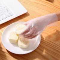 China Lightweight Disposable CPE Gloves Transparent Gloves For Food Processing for sale