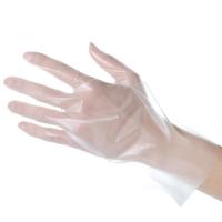 China Soft Phthalate Free Gloves Food Grade Clear Disposable Gloves Of Ambidextrous Design for sale