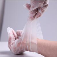 China Industrial Disposable TPE Gloves Transparent One Size Fits All Disposable Gloves For Beauty Salon for sale