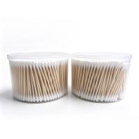 China Personal Care Bamboo Cotton Swabs Biodegradable Eco Friendly Cotton Buds for sale