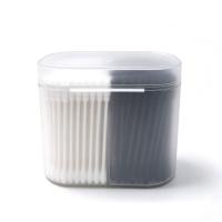 China Double Tipped Biodegradable Cotton Buds Plastic Free Paper Cotton Swabs For Personal Care for sale