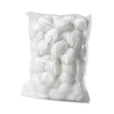 China Disposable Medical Cotton Ball Highly Absorbent Sterile Cotton Balls For Wound Care for sale