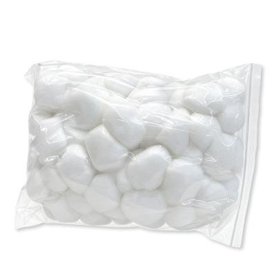 China Medical Grade Sterile Cotton Wool Balls 0.5g Small Size Cotton Balls Ultra Soft for sale