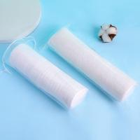 China 58 MM White Cotton Pads Uniform Thickness Hospital Cotton Pads for sale