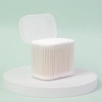 China White Beauty Cotton Swabs Biodegradable Beauty Cotton Buds High Strength for sale