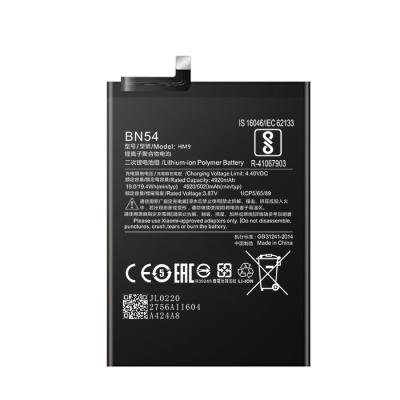 China BN54 4920mah Xiaomi Phone Battery For Redmi 9 Redmi 10x 4g for sale