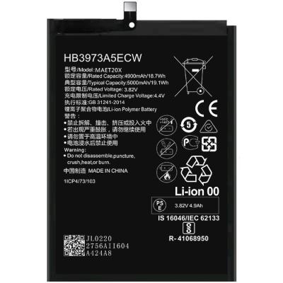 China 4900mah Huawei Lithium Ion Battery HB3973A5ECW Black Rechargeable for sale
